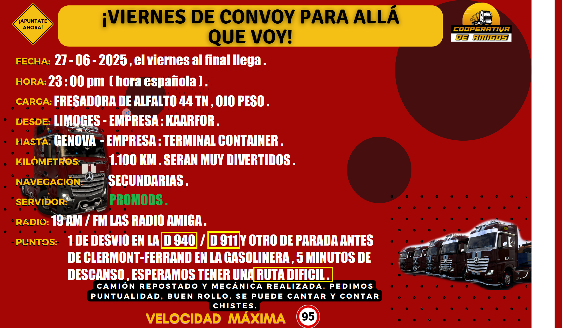 Convoy | TrucksBook